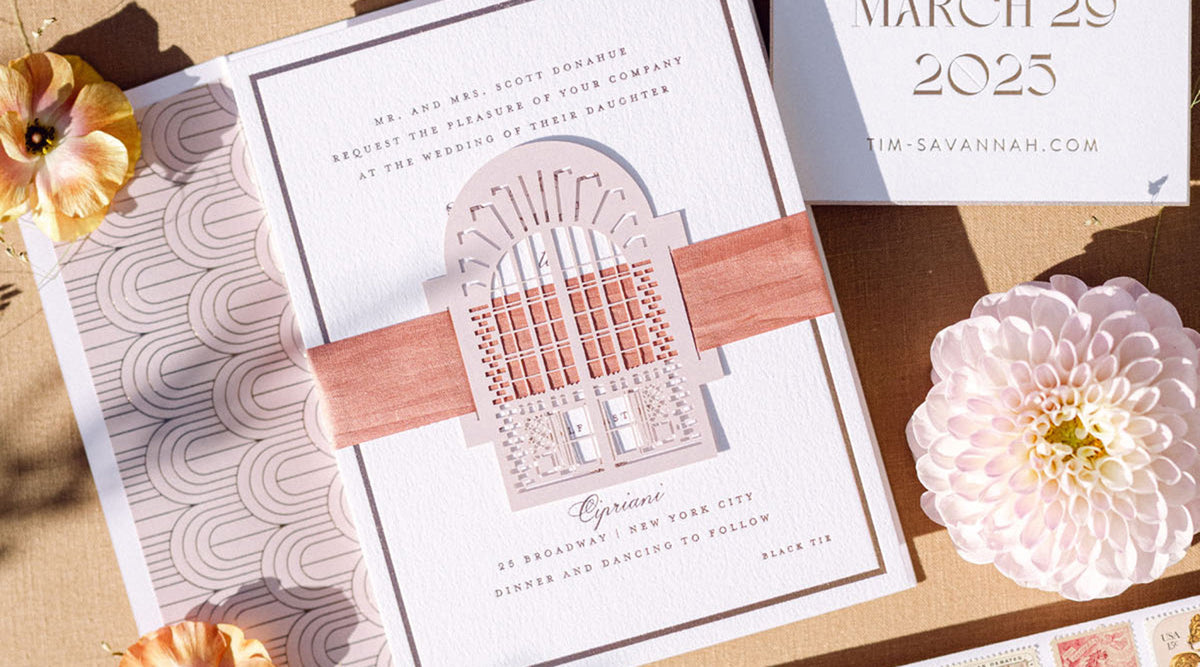 Savannah and Tim at Cipriani — Bespoke Designs